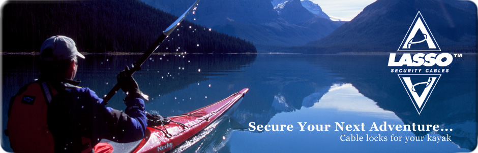 Kayak Security Locking Cable from Lasso™